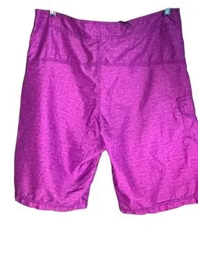 Hurley | Swim | Hurley Board Shorts Mens 34 Purple Surf Swim Cargo ...